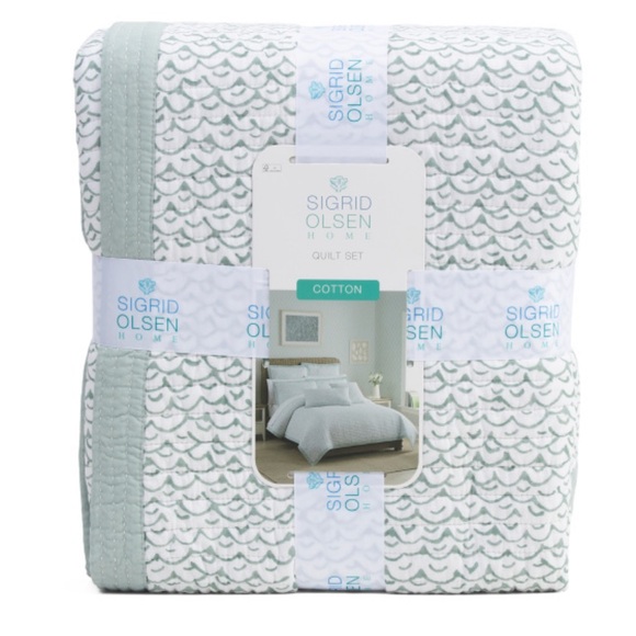 Sigrid Olsen | Bedding | Sigrid Olsen Cotton Fish Reversible Quilt Set ...